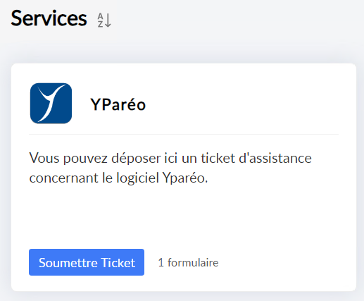 Demande de support sur Ypareo – E2SE